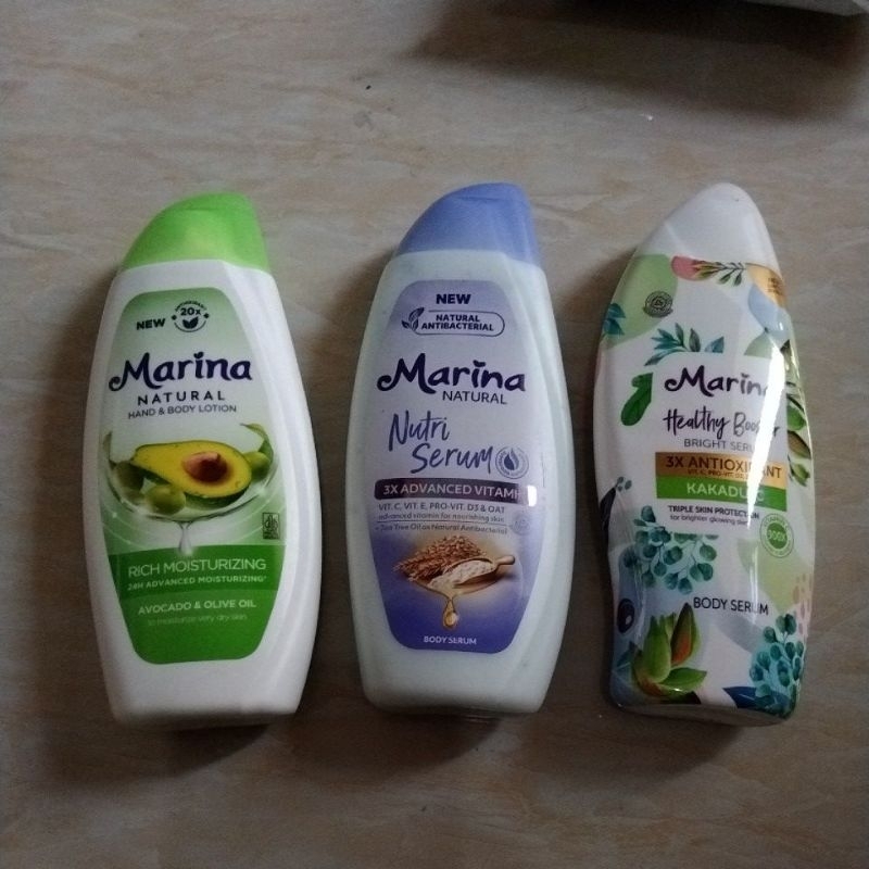 Jual Marina hand & body lotion 190ml | Shopee Indonesia