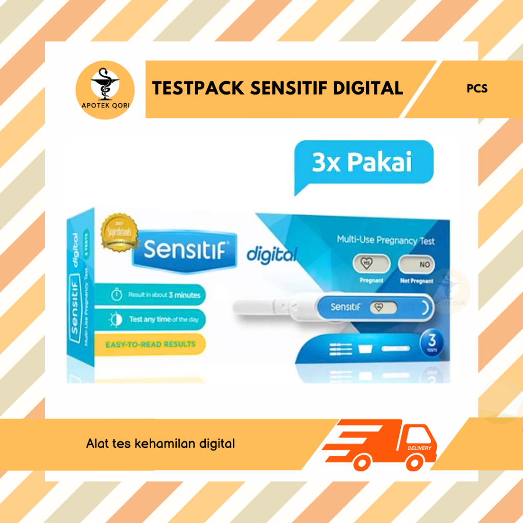 Jual SENSITIF DIGITAL MULTI USE PREGNANCY TEST/ALAT UJI KEHAMILAN ...