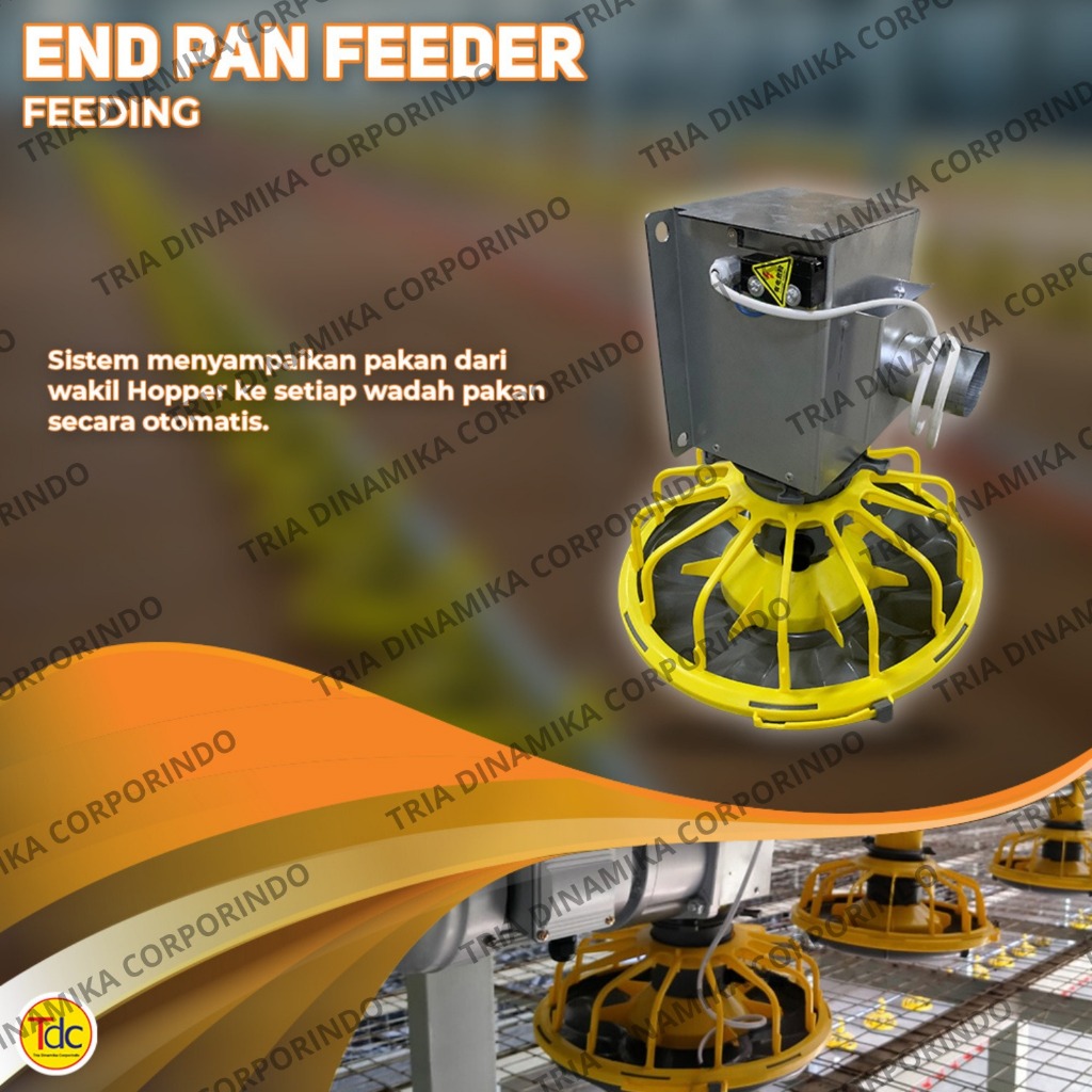 Jual End Pan Feeder Otomatis - Tempat Pakan Ayam - Alat Ternak Ayam | Shopee Indonesia