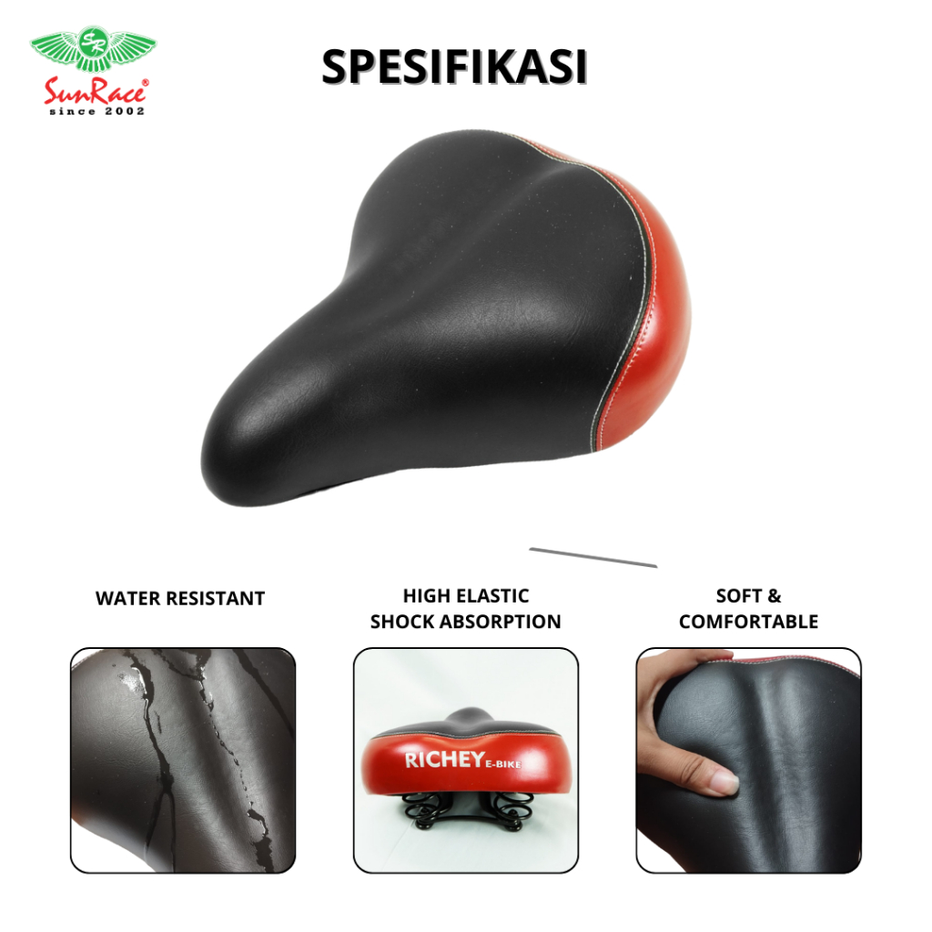 Jual SADEL SEPEDA EMPUK SPRING SHOCK ABSORBER - SADEL SEPEDA MTB - JOK ...