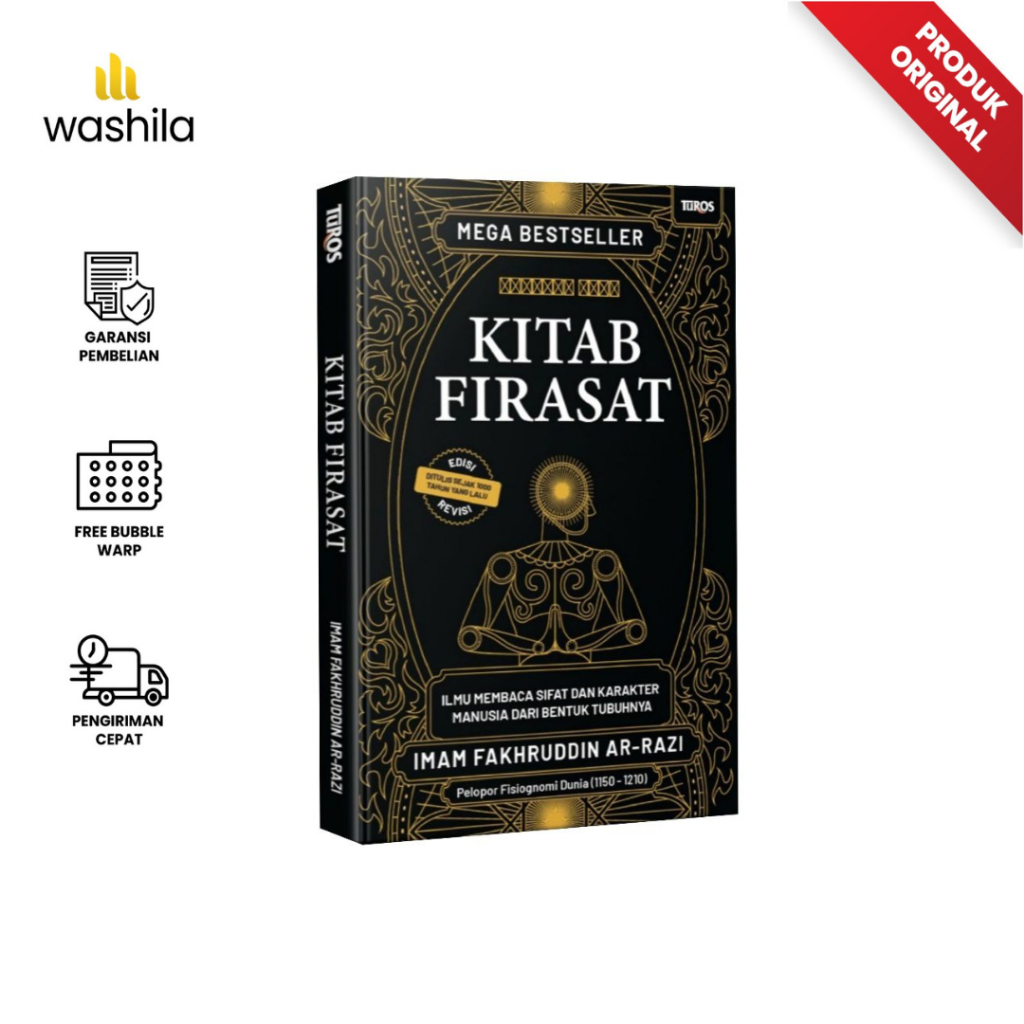 Jual Buku Kitab Firasat HC Panduan Ilmu Fisiognomi Buku Membaca Sifat ...