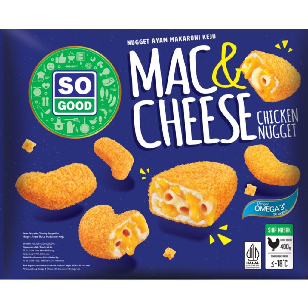 Jual So Good Mac & Cheese Nugget 400gr | Shopee Indonesia