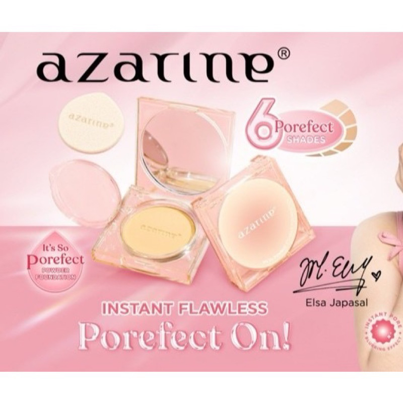 Jual Azarine IT'S SO POREFACT! POWDER FOUNDATION | Shopee Indonesia