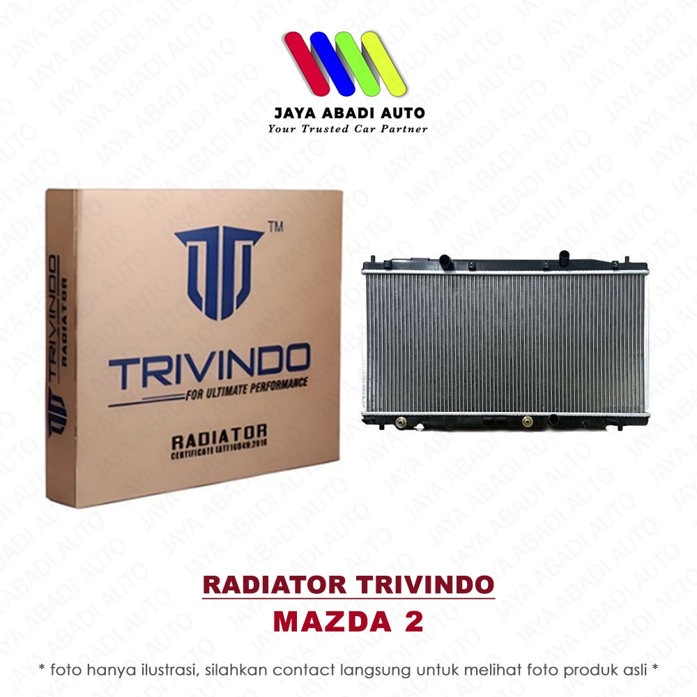 Jual Radiator Mobil TRIVINDO - MAZDA 2 NON SKYACTIVE Matic | Shopee ...
