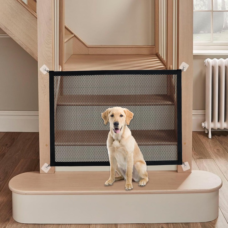 Jual Pintu Jaring Penghalang Anjing Kucing Magic Gate Pagar Penghalang ...