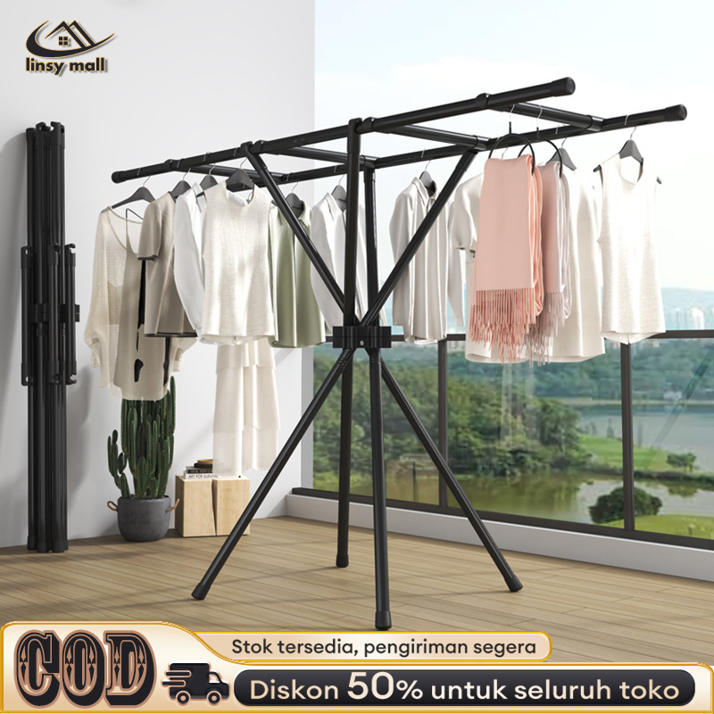 Jual Jemuran Baju Lipat Jemuran Baju Bayi Jemuran Lipat Portable ...