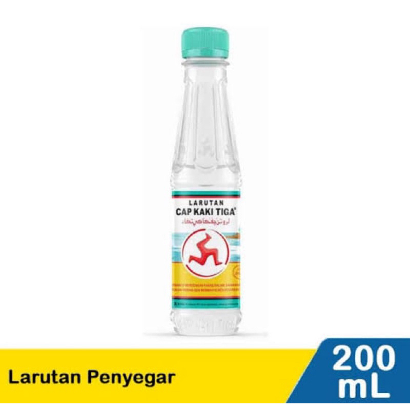 Jual LARUTAN PENYEGAR CAP KAKI TIGA 200 ML BOTOL | LARUTAN CAP KAKI TIGA PENYEGAR DAHAGA ...