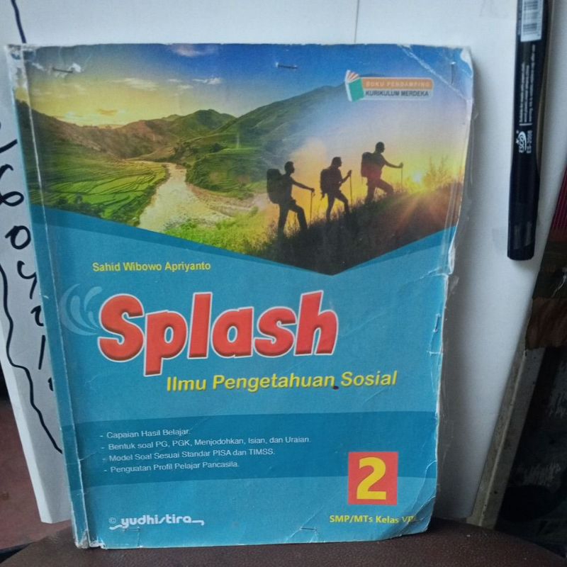 Jual BUKU SPLASH IPS/ ILMU PENGETAHUAN SOSIAL UNTUK SMP KELAS 2/8/VIII KURIKULUM MERDEKA ...
