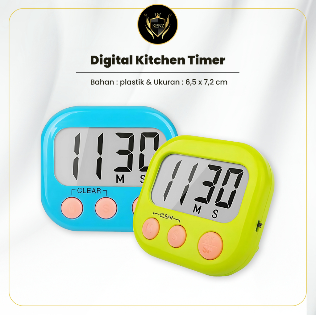 Jual Digital Kitchen Timer Alarm Dapur Masak Clock Stopwatch Jam ...