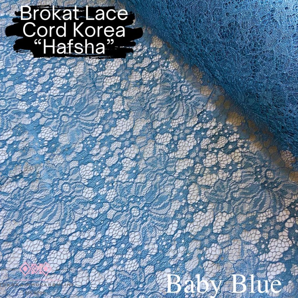 Jual Kain Brokat Premium Korea Cordnelly Motif Hafsha Motif 2024 ...