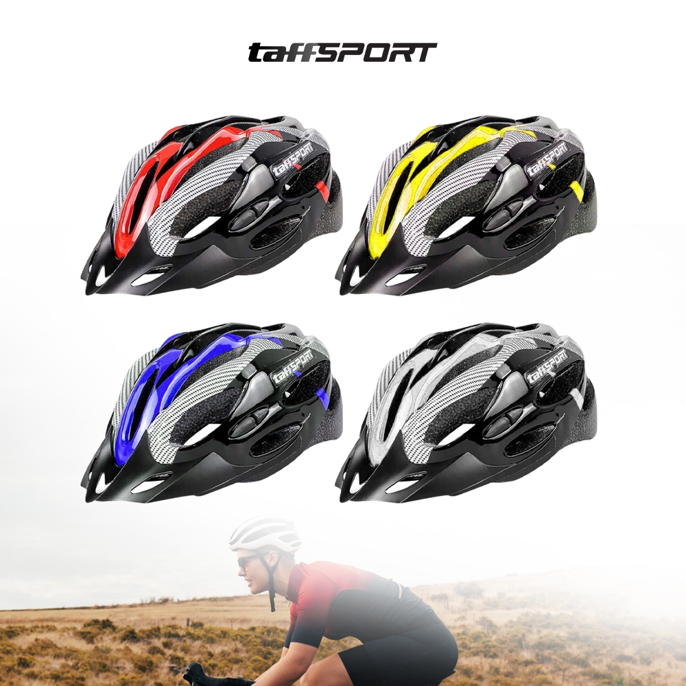 Jual Helm Sepeda Taffsport X10 EPS Foam PVC Shell Roadbike Balap Mtb ...