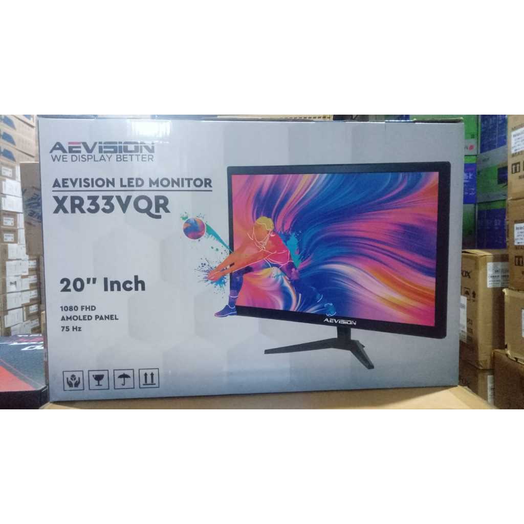 Jual Monitor AEVision XR33VQR 20" Inch | Shopee Indonesia