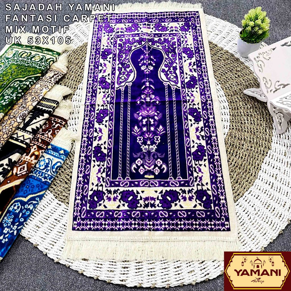 Jual Terbaru Sajadah Turki Ukuran Midi Bahan Terbal Dan Halus Kusus ...