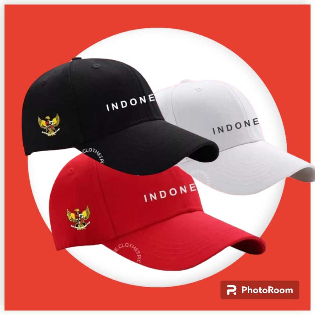Jual Topi merah putih / Topi Garuda & Tulisan indonesia /TOPI INDONESIA ...