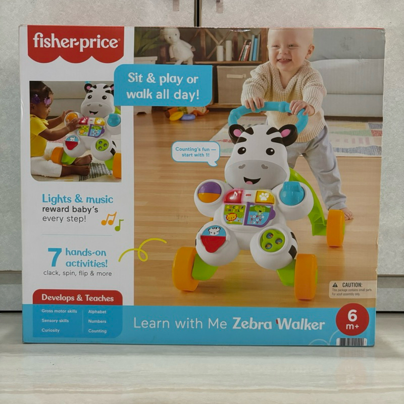 Jual FISHER PRICE Zebra Walker/ Baby Walker NEW | Shopee Indonesia