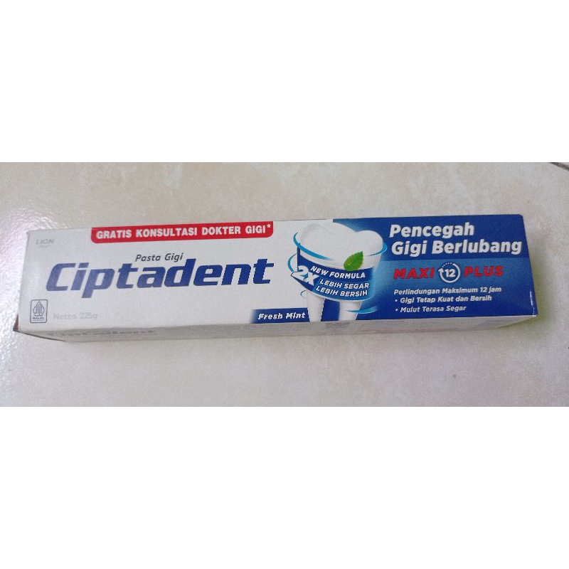 Jual Ciptadent fresh mint isi 225 grm | Shopee Indonesia