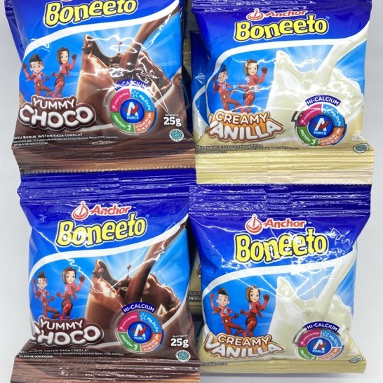 Jual Susu Boneeto Sachet Renceng isi 10 x 25 gr | Shopee Indonesia