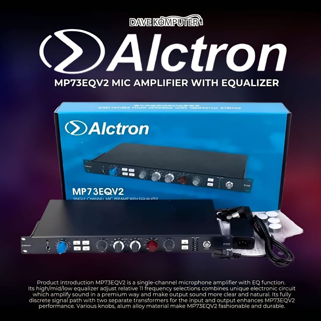 Jual Alctron MP73EQV2 MIC AMPLIFIER With EQ | Shopee Indonesia