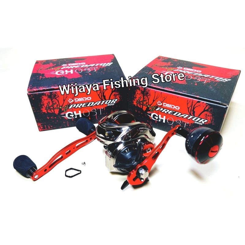 Jual Reel Pancing BC King Predator Ghost Special Edition 300 L | Shopee ...