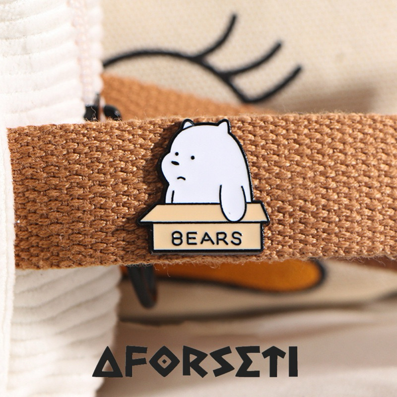 Jual PIN ENAMEL “BEARS PUTIH" BROS PIN / BROOCH / PIN COUPLE / PIN ...