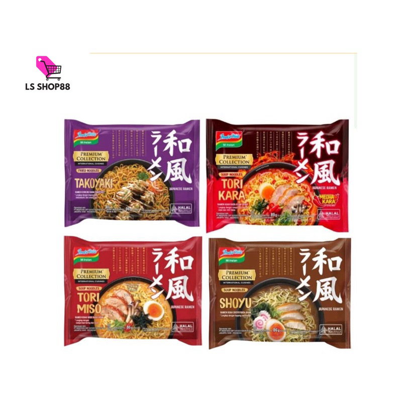 Jual INDOMIE Premium Japanese Collection | Shopee Indonesia