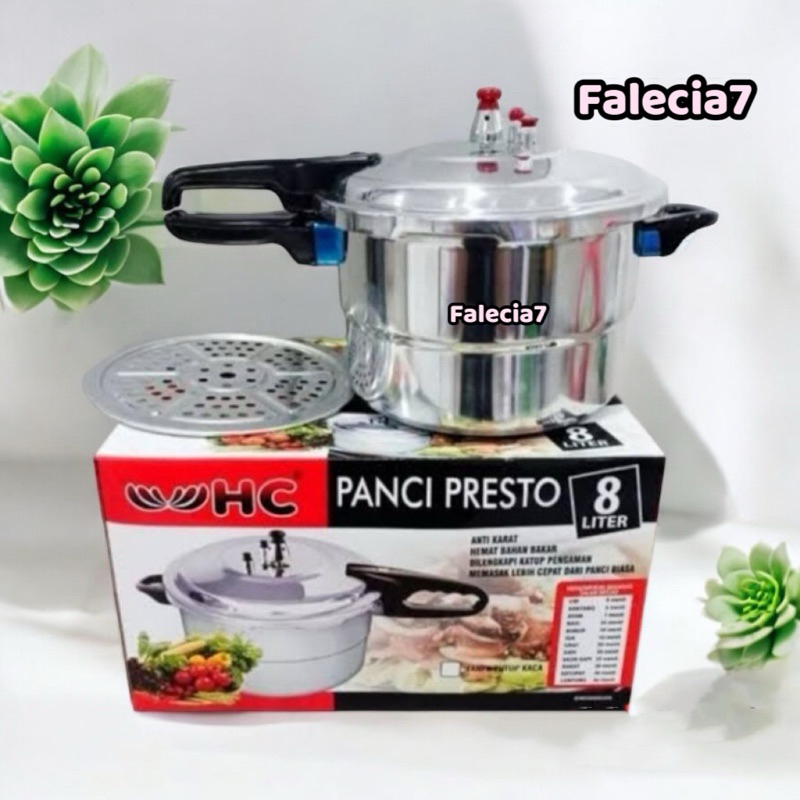 Jual A5- Panci Presto 8 liter Original Happy Call Panci Kukusan Steam Besar | Shopee Indonesia
