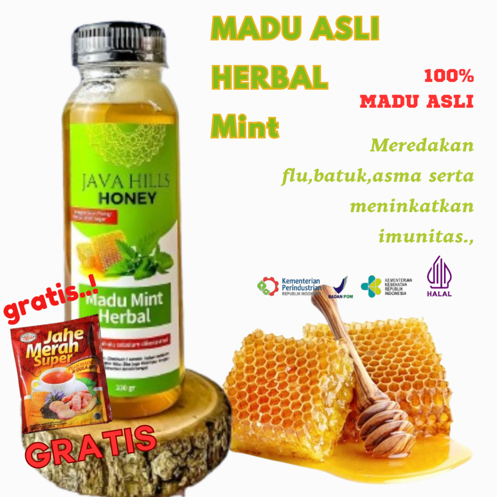 Jual MADU FLU BATUK BERDAHAK KERING PILEK DEMAM ASMA MENGENCERKAN DAHAK ...