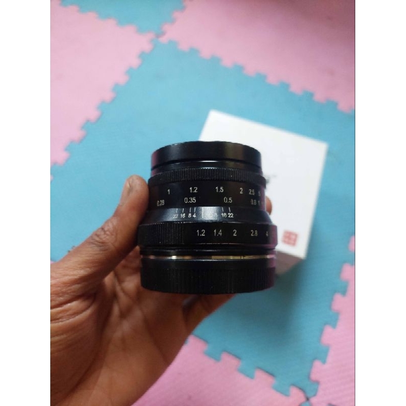 Jual Lensa Kamera Sony 7artisan 35mm f1.2 | Shopee Indonesia
