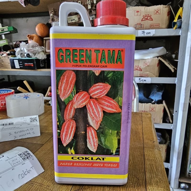 Jual pupuk green tama coklat cokelat 1 liter | Shopee Indonesia