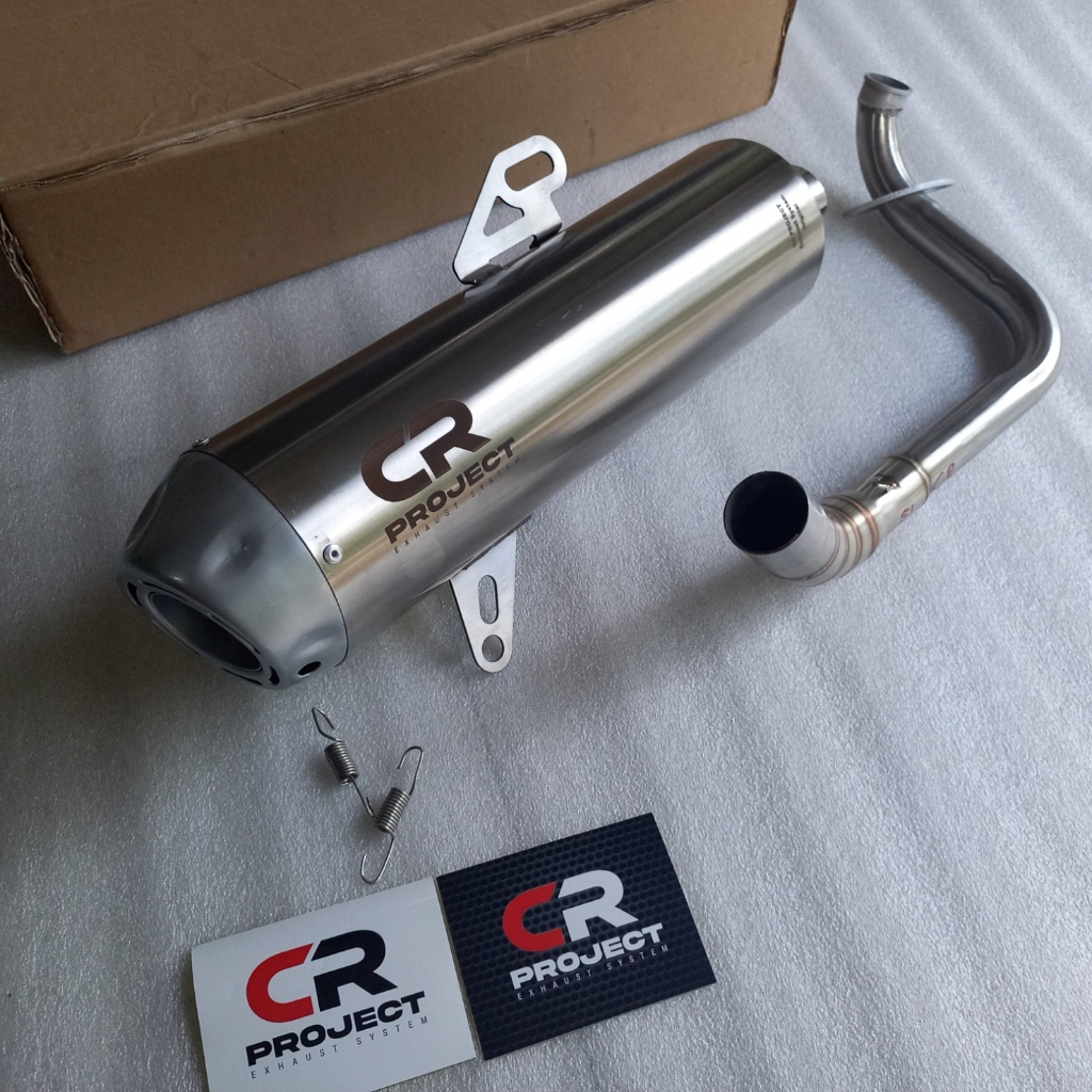 Jual CR POJECT Exhaust || Knalpot racing Vario Nmax Aerox standar ...