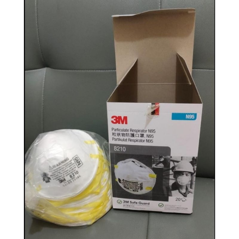Jual Masker Medis 3M N95 8210 SG | Shopee Indonesia