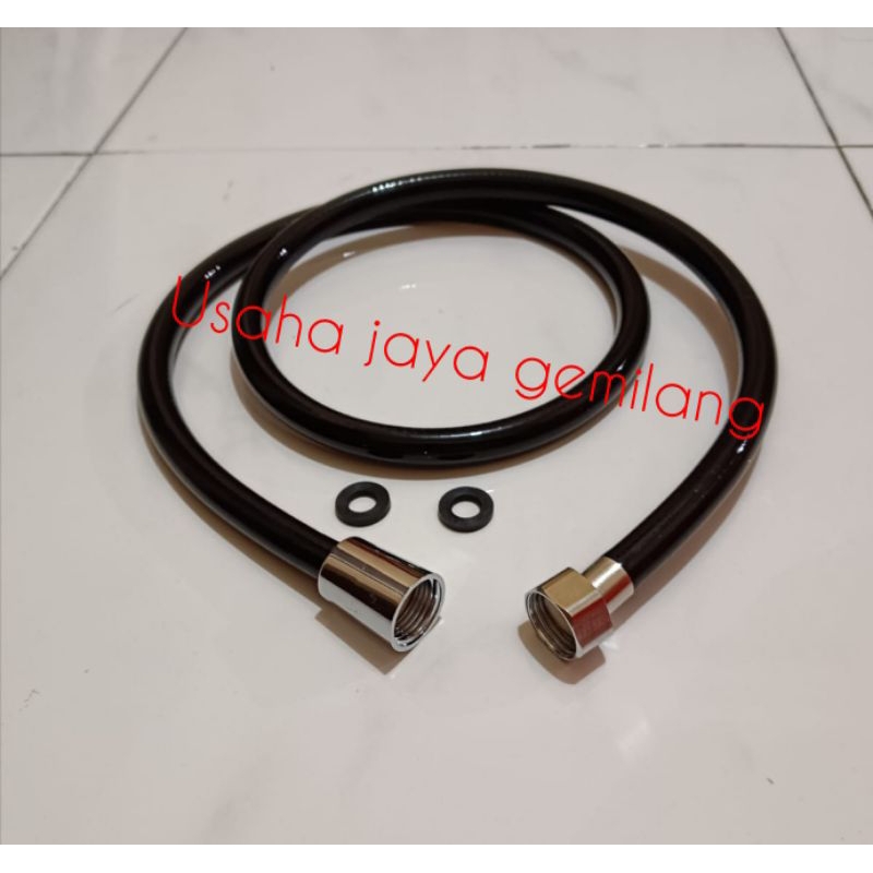 Jual Selang jet shower ORIGINAL 120 cm / selang toilet shower / kloset ...