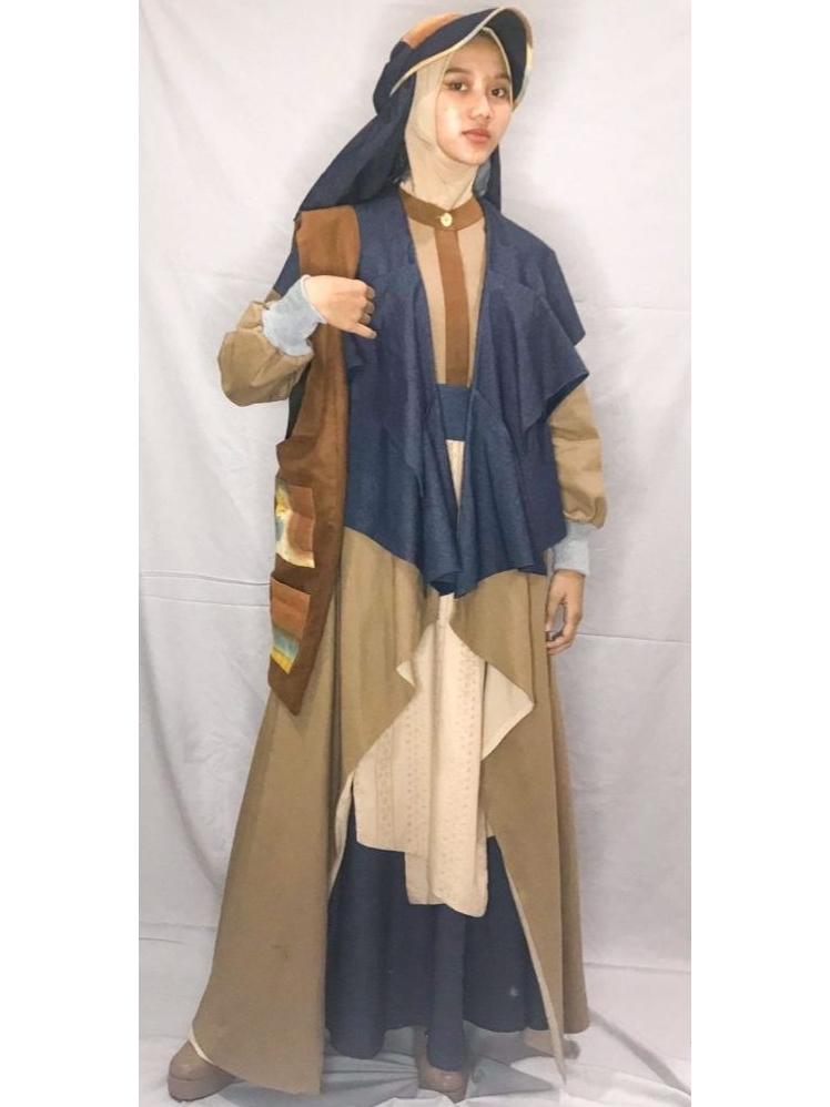 Jual KAYO By Fey Kayo - Dress Translantic 7 | Earth Tone | Fashion ...