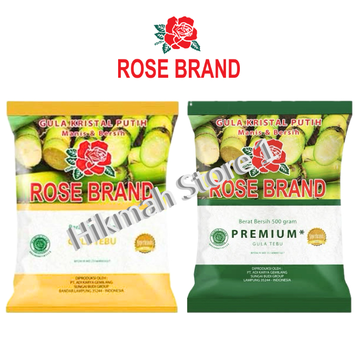 Jual Rose Brand Gula Pasir Kristal Putih Rose Brand (Kemasan Kuning ...