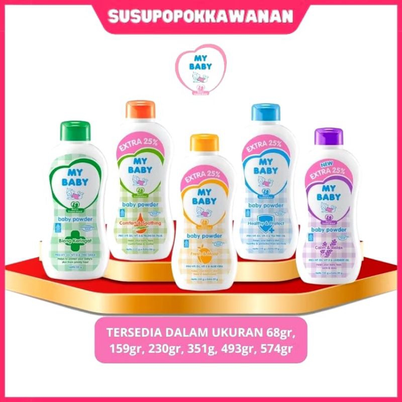 Jual MY BABY POWDER SERIES | Shopee Indonesia