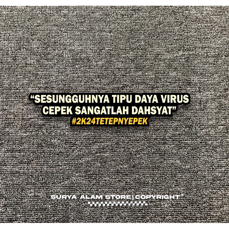 Jual Stiker Terbaru Gl100 Cutting 2024 Sesungguhnya tipu daya Cepek ...