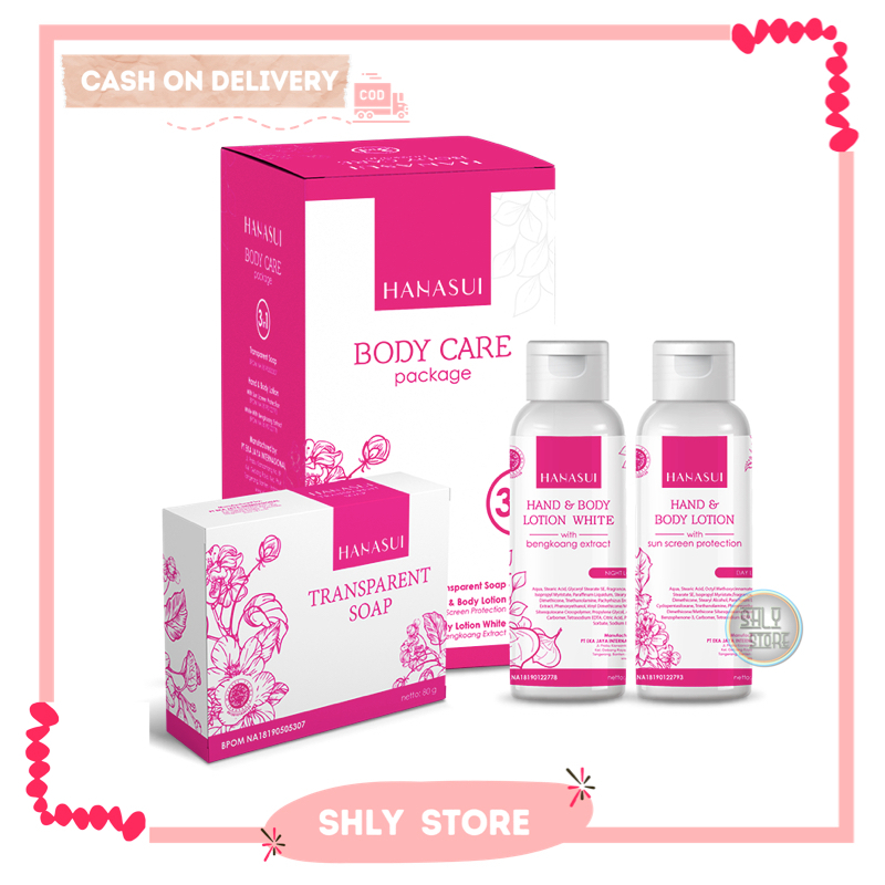 Jual Hanasui Body Care 3 in 1 Package By Shly Store | Shopee Indonesia