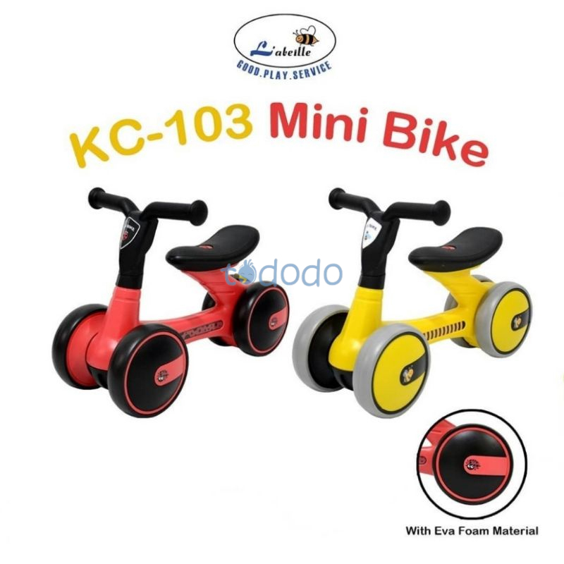 Jual Sepeda Anak Roda 4 Mini Bike Balance Bike Ride On Labeille KC-103 ...