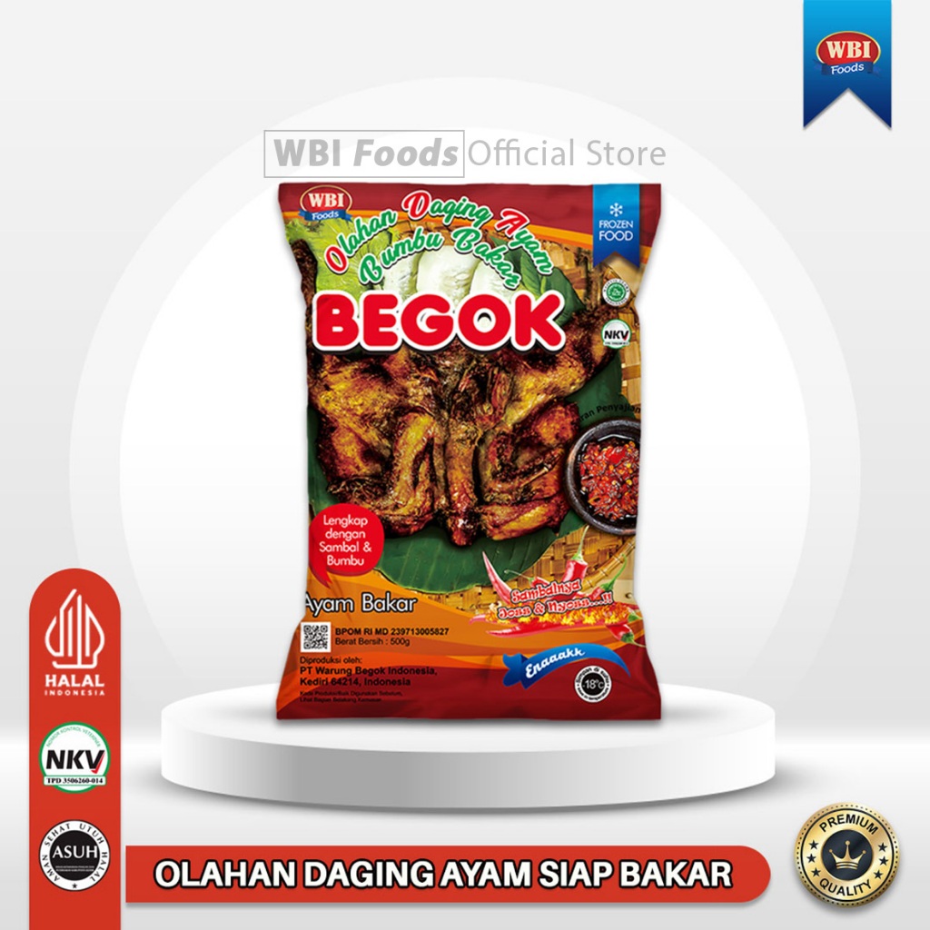 Jual AYAM BAKAR BEGOK 500 GRAM SIAP SAJI | Shopee Indonesia