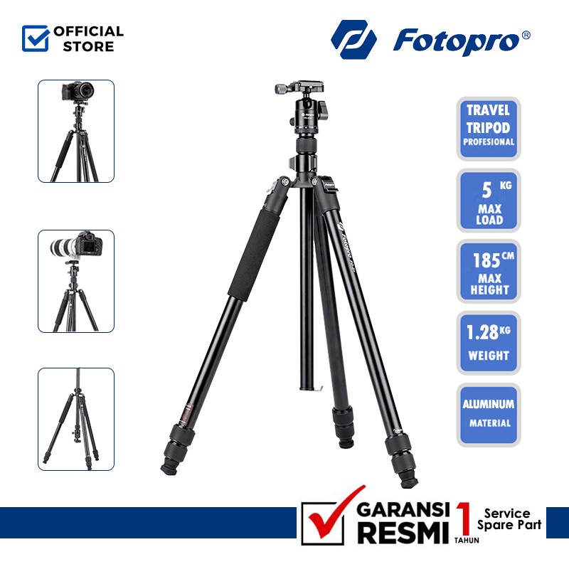 Jual Fotopro Tripod PD-5+FPH-42QC | Shopee Indonesia