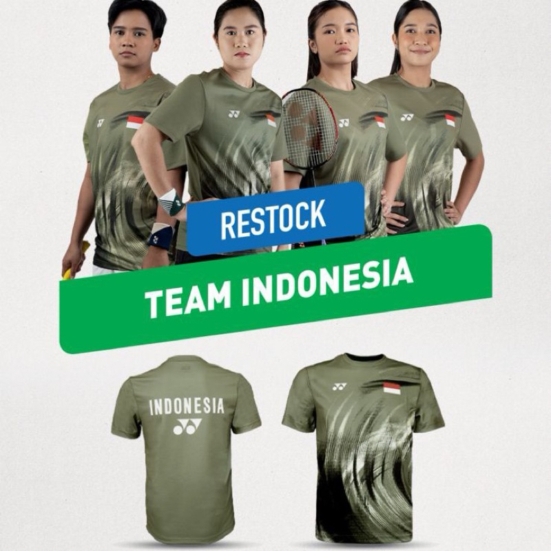 Jual jersey tim indonesia open 2024 original | Shopee Indonesia