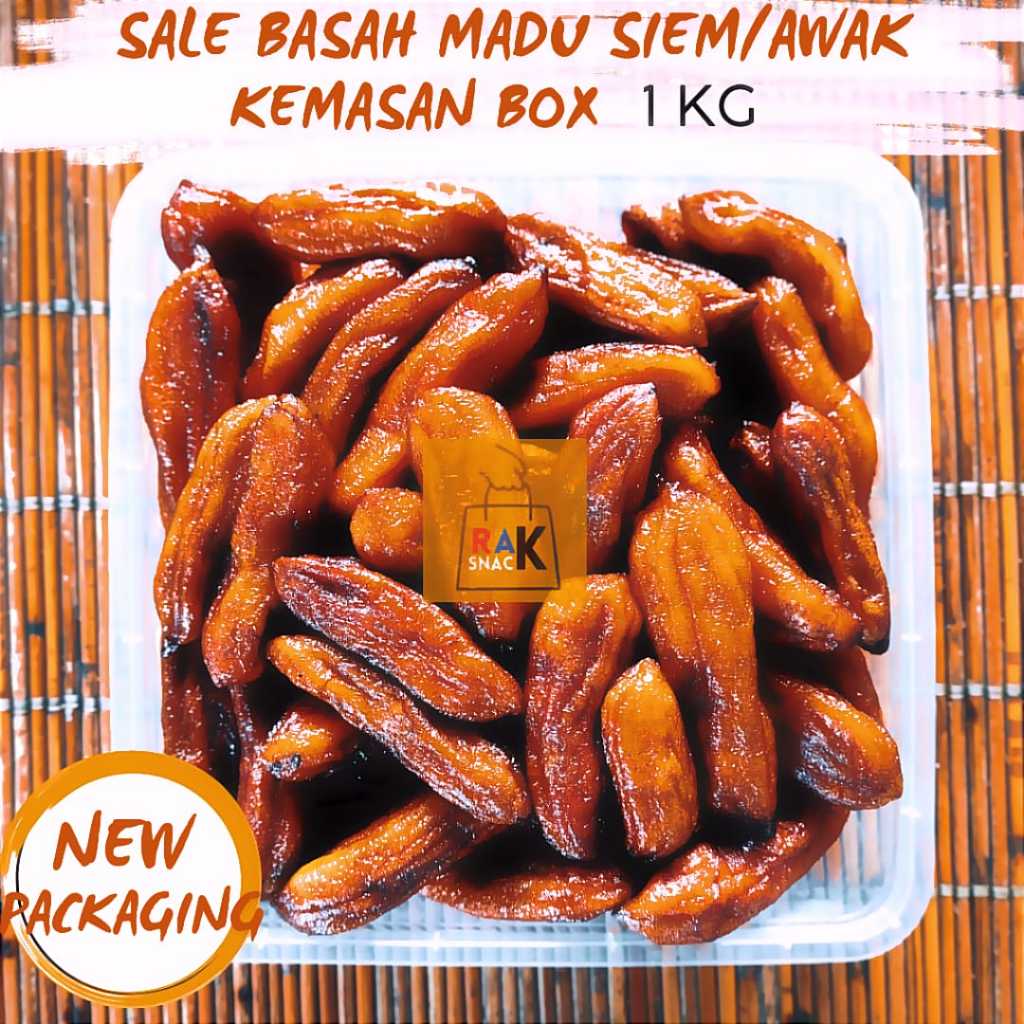 Jual Pisang Sale Basah Madu Siem/Awak CURAH | Cemilan Sehat | Organik ...