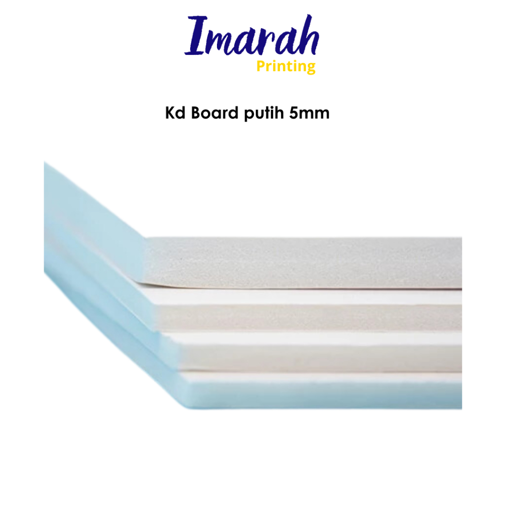 Jual IMARAH - Kd Board putih 5mm/KD Board KT board polyfoam papan iklan ...
