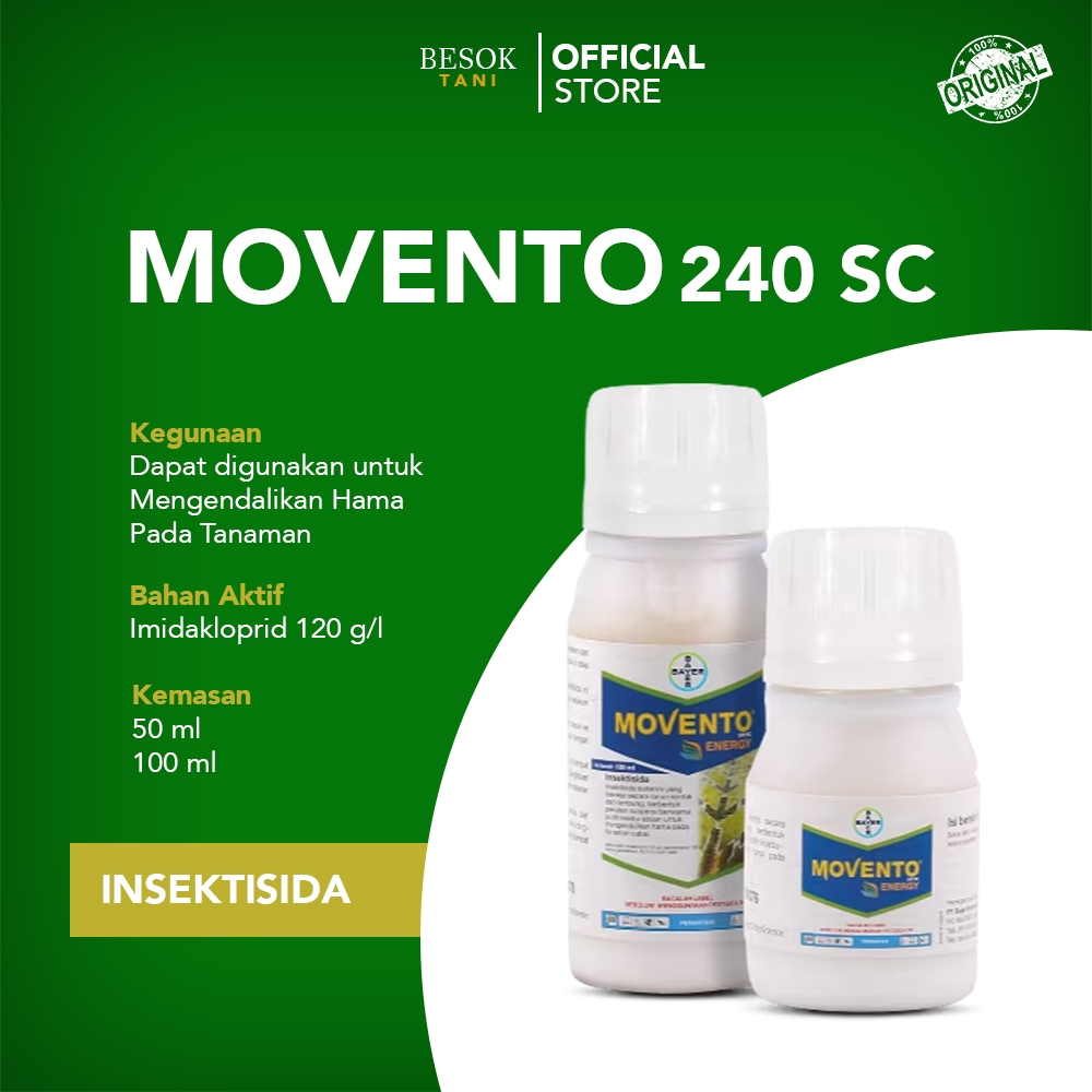 Jual MOVENTO 240 SC | Insektisida | Mengendalikan Hama Tanaman | Bayer ...