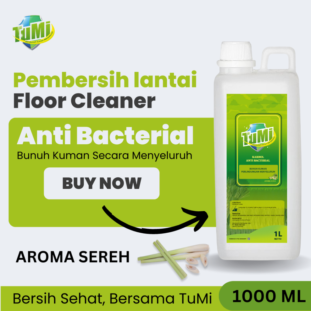 Jual Pembersih Lantai Karbol Floor Cleaner 1 Ltr Jerigen Sabun Pel ...