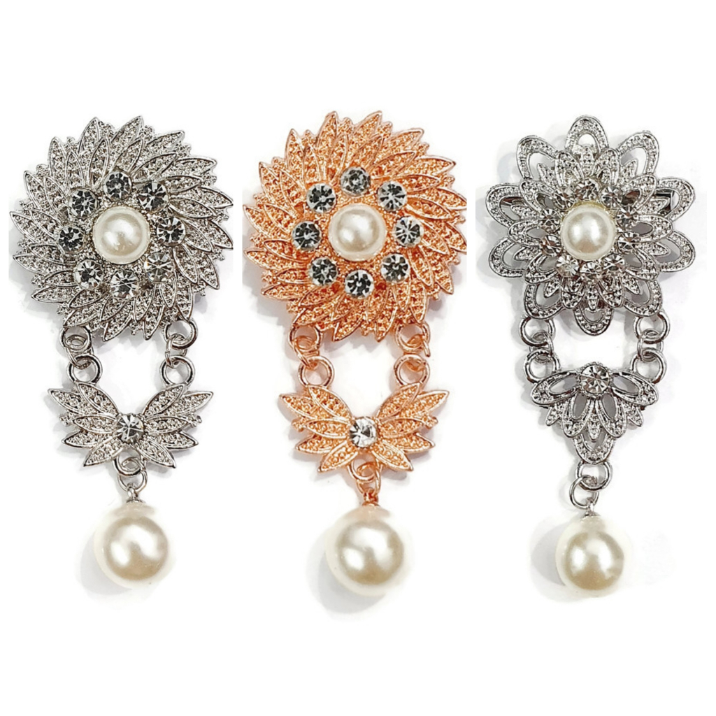 Jual Bros Etnik Kebaya Susun Kutu Baru/Bros Susun 2 Mutiara Mewah | Shopee Indonesia