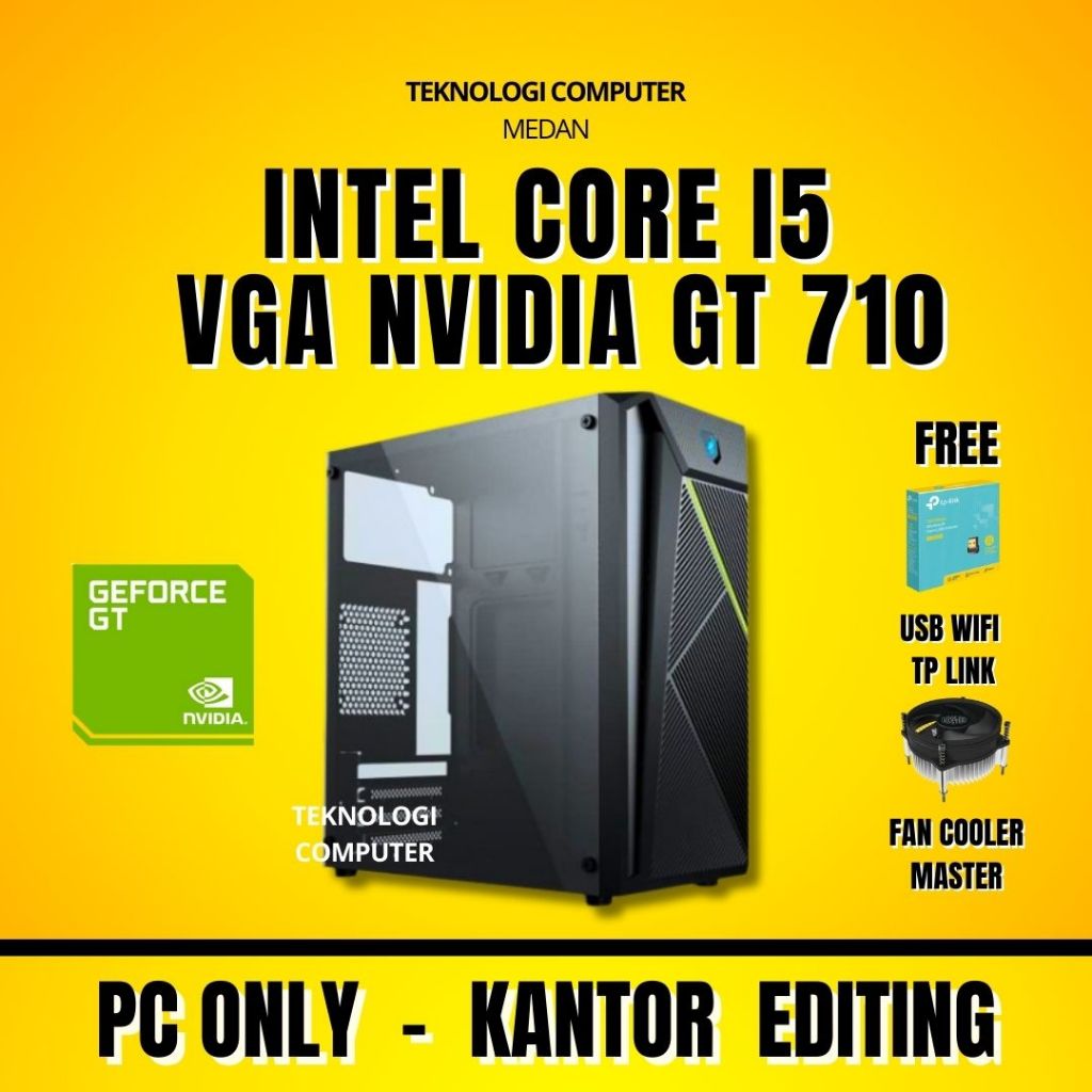 Jual Core i5 | VGA Nvidia | PC Rakitan | Komputer CPU | Gaming Editing ...