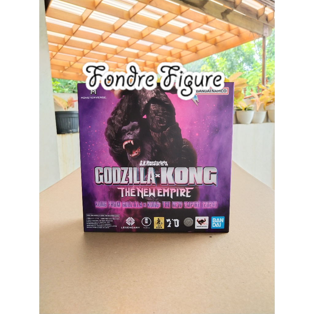 Jual ORIGINAL SHM KONG 2024 FROM GODZILLA VS KONG THE NEW EMPIRE BANDAI ...