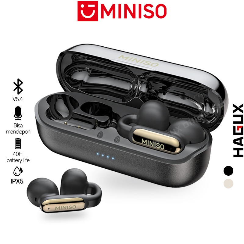 Jual Miniso X36 True Wireless Bluetooth V5.4 TWS Earphone miniso Ear ...