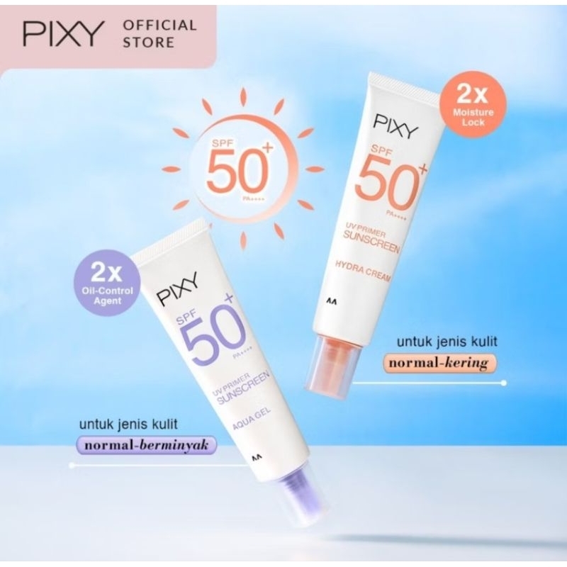 Jual PIXY UV Primer Sunscreen SPF50 Pa++++ 30g | Pixy UV Primer Sunscreen 30g - Aqua Gel / Hydra ...
